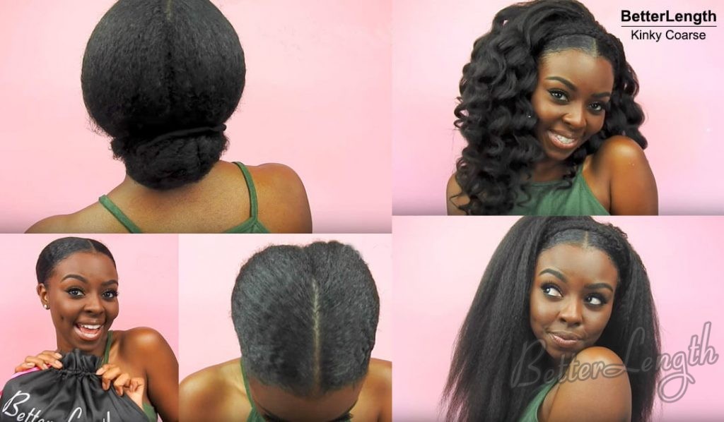 How to Protective Style using Textured Clip Ins | BetterLength Hair
