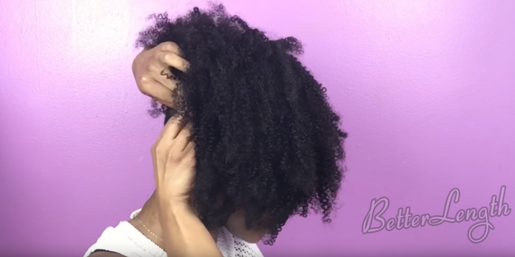 How to Do A Sleek Side Afro Hairstyle On Short Natural Hair ...