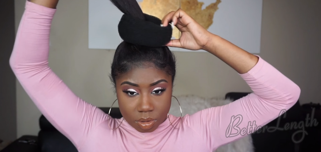 Easiest Bun Ever! No Bobby Pins Method | Clip-ins Tutorial ...