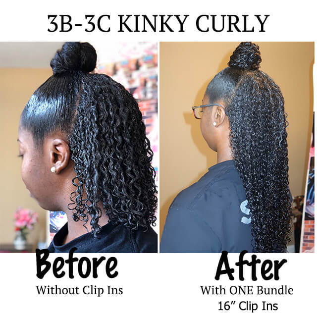 Human Hair Extensions for relaxed and natural hair : BetterLength