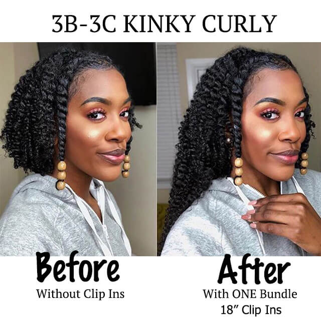 Human Hair Extensions for relaxed and natural hair : BetterLength