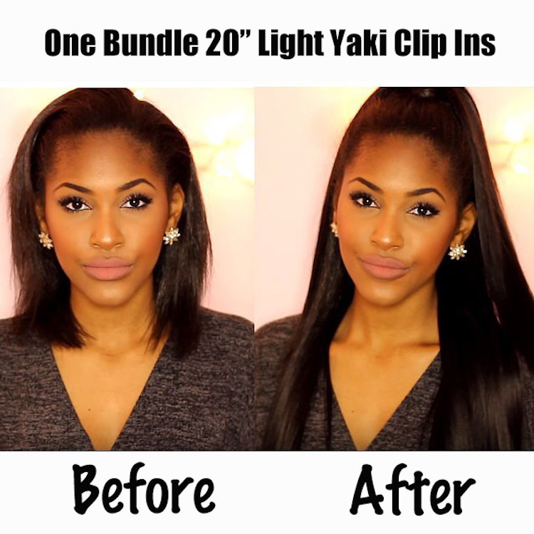 Light Yaki Clip In Hair Extensions | Relaxed Hair: BetterLength - PAGE 5