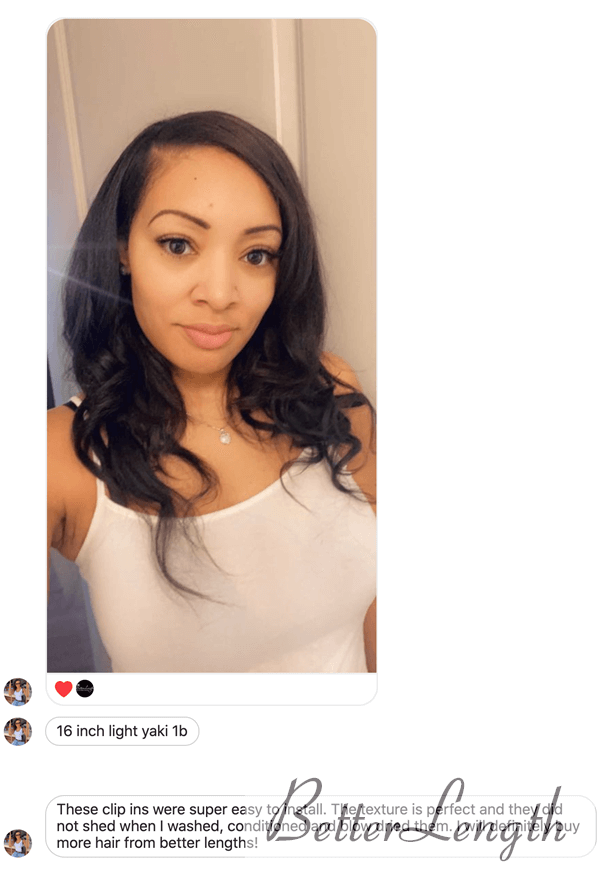 Reviews: Light Yaki Clip In Hair Extensions | Relaxed Hair ...